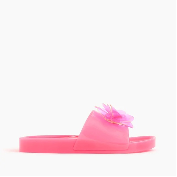 J. Crew | Shoes | Jcrew Pink Blossom Pool Slidesj2777neon Azalea | Poshmark